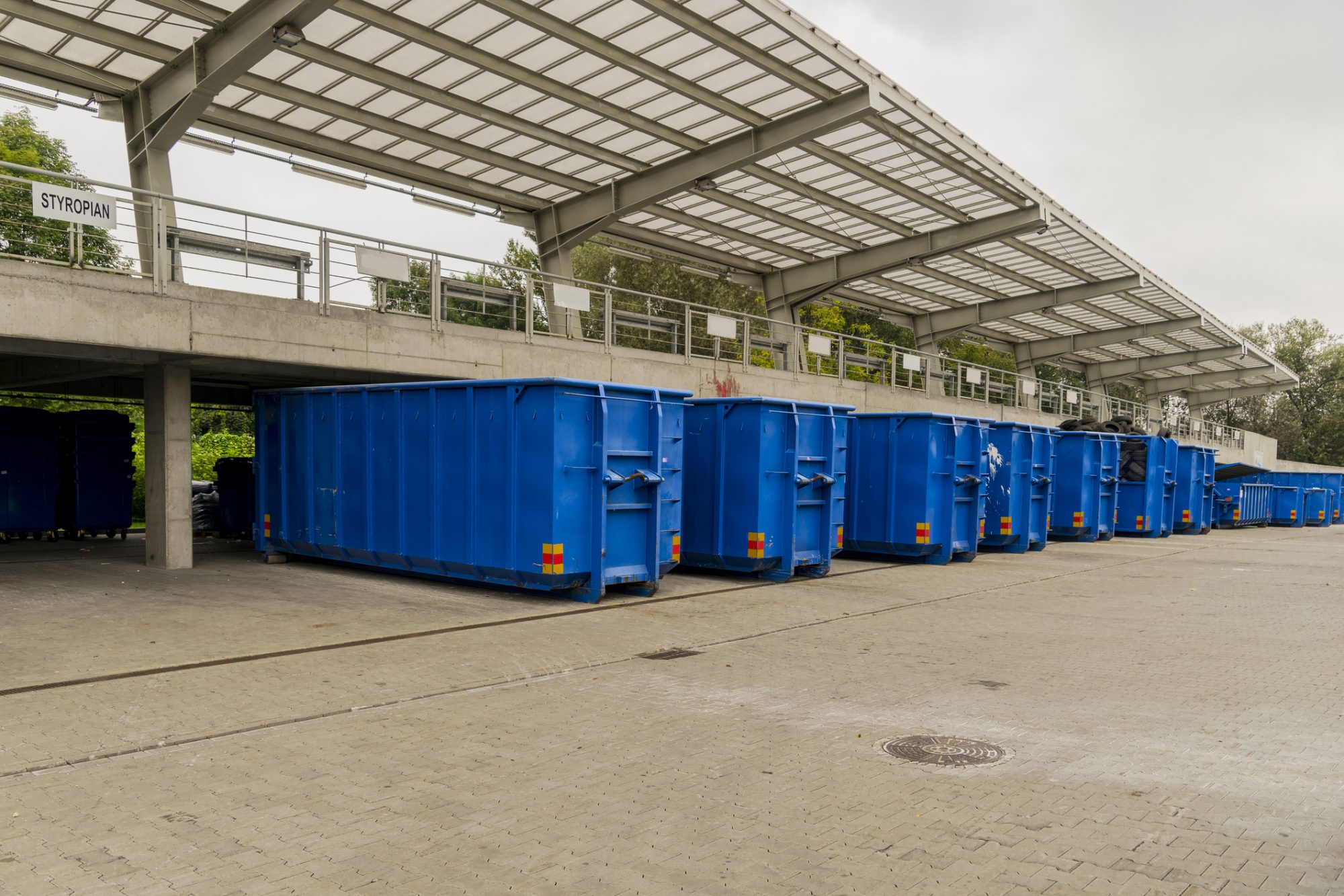 No room on site? Specialist wait and load waste collection and disposal ...